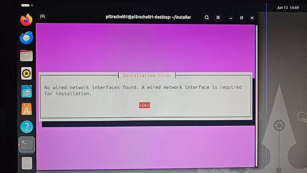 Ubuntu installed on Pi5, using RACHEL linux desktop installation ...