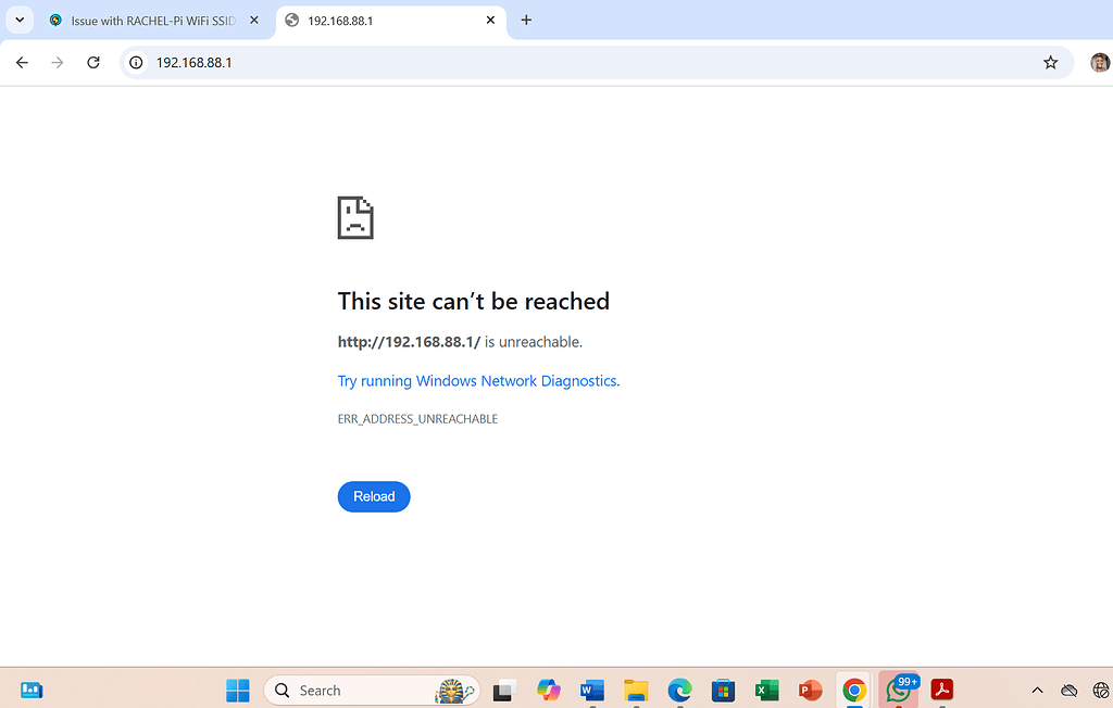 RACHEL-Plus Web Address is Unreachable - RACHEL-Plus 3.0 (Jun 2018 ...